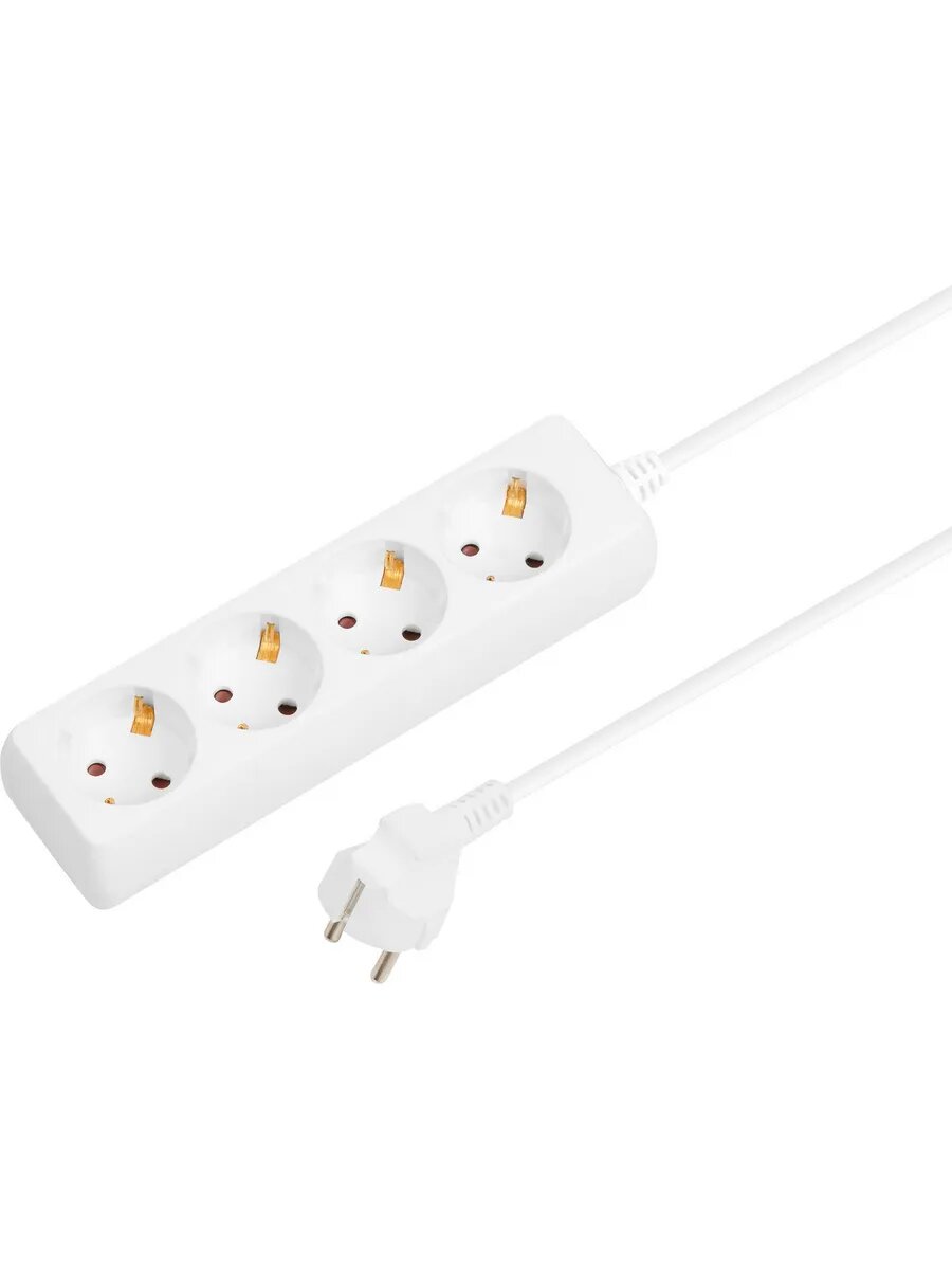 Удлинитель 3 м 4 розетки 2,2 кВт с заземлением юпитер (JP8102-26)