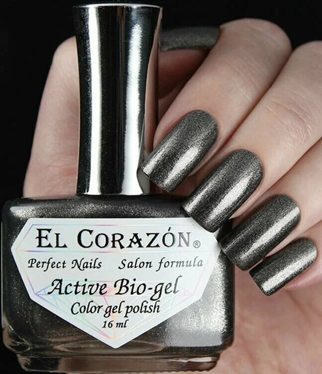 EL CORAZON- Эль Коразон French Jacquard Серебристо черный 16 мл