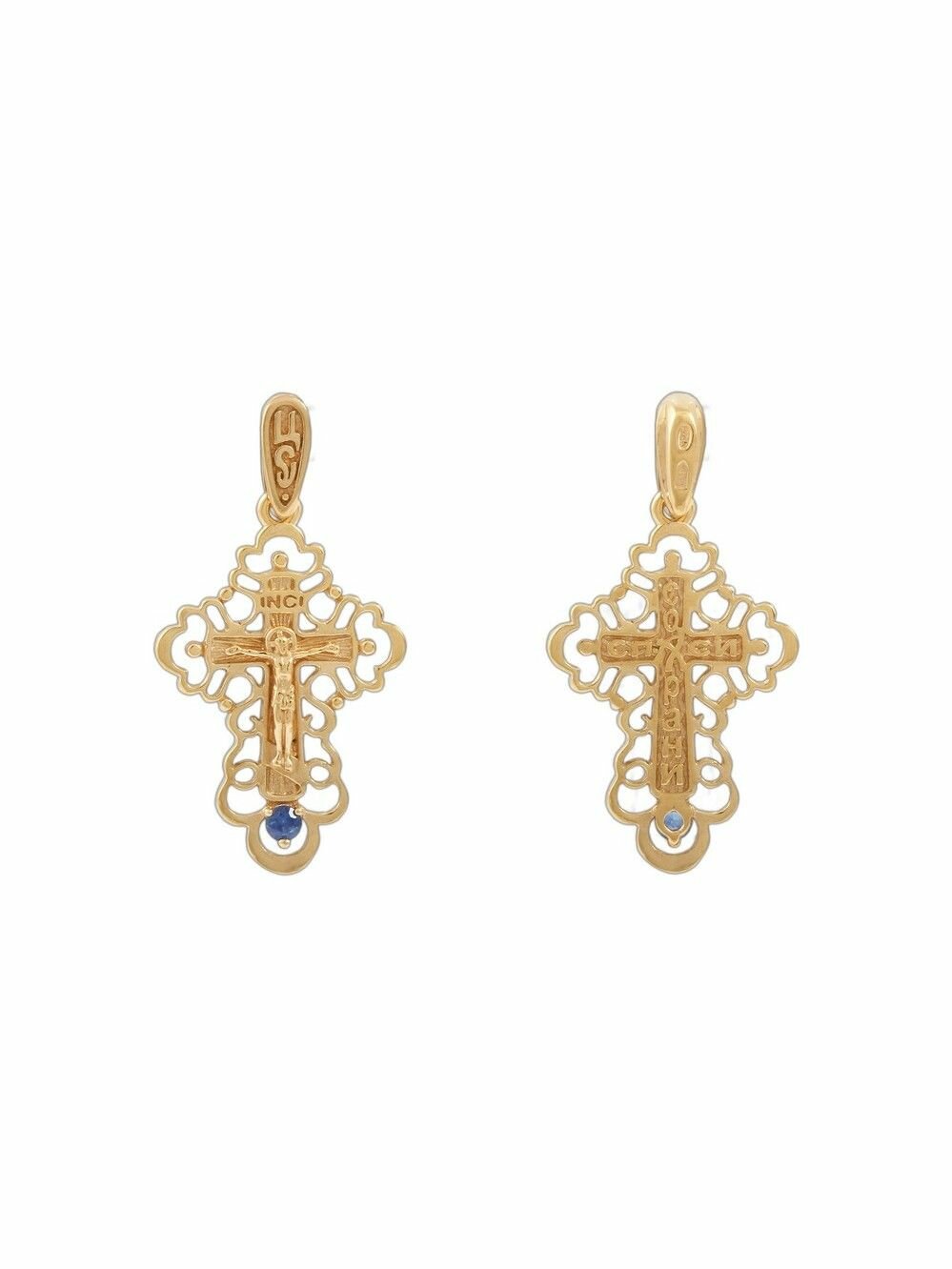 Крестик, серебро, 925 проба