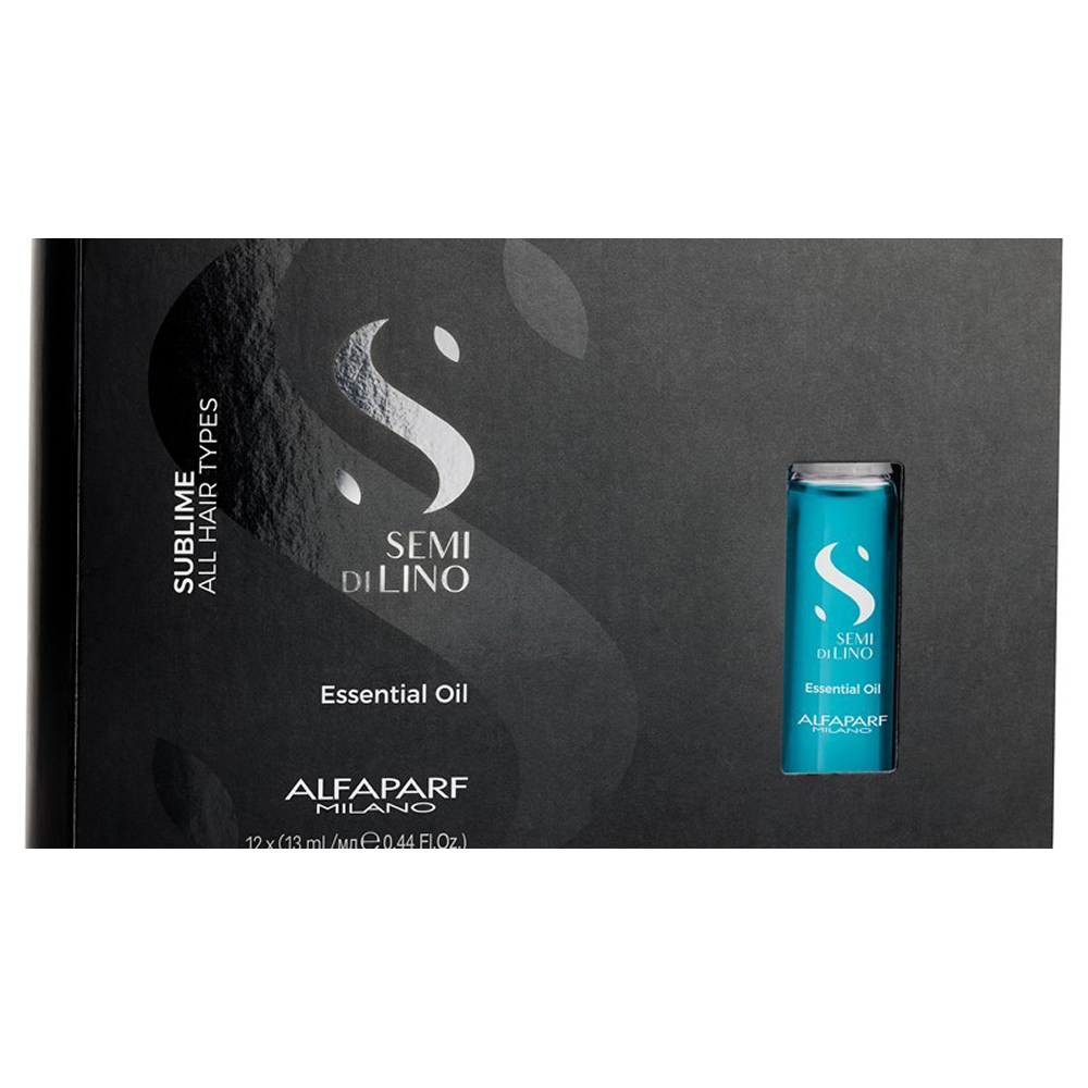 Масло ALFAPARF MILANO Увлажняющее для всех типов волос Sublime Essential Oil, 12 х 13 мл