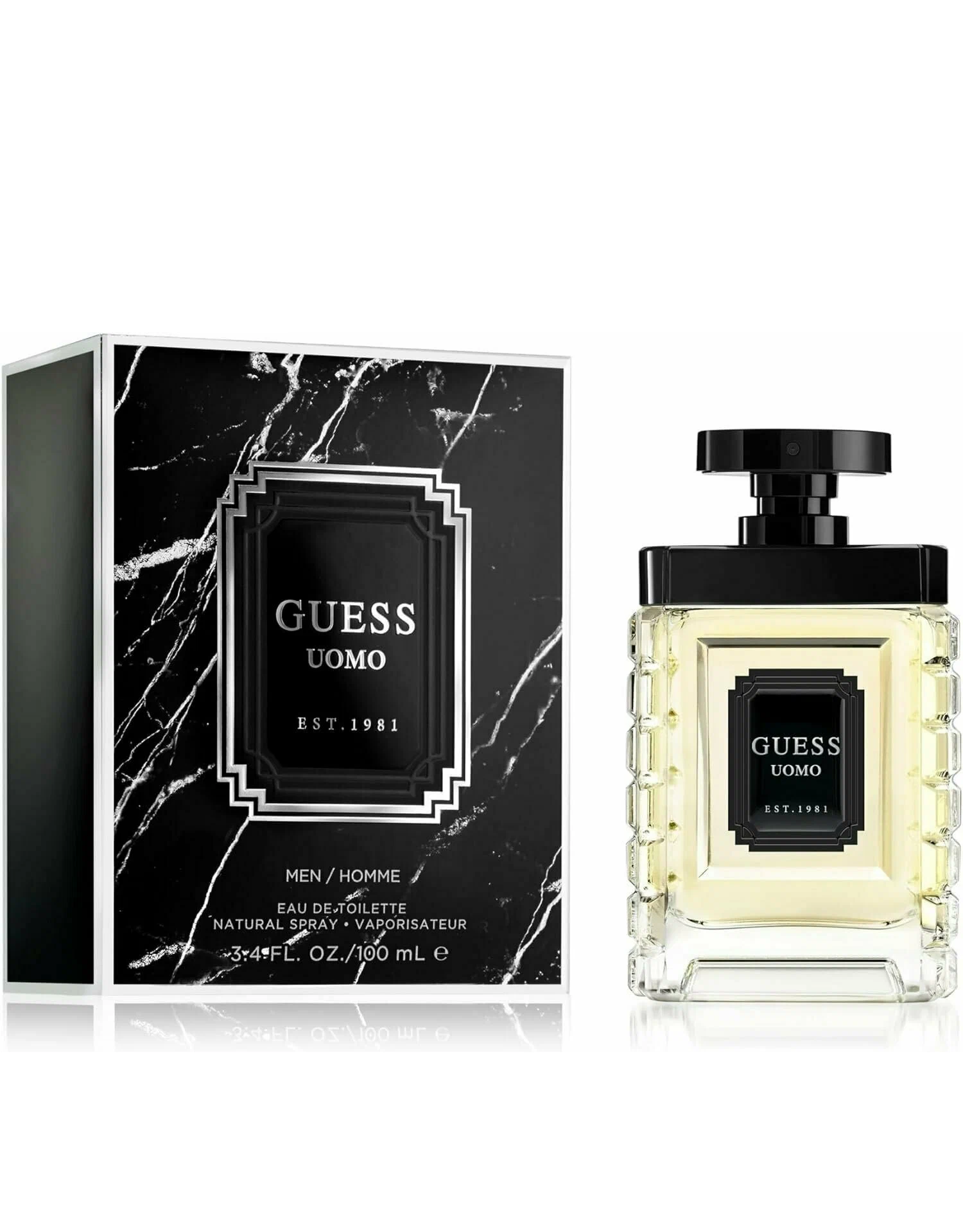 Туалетная вода мужская GUESS Uomo, 100 мл Гёсс Юомо мужской аромат