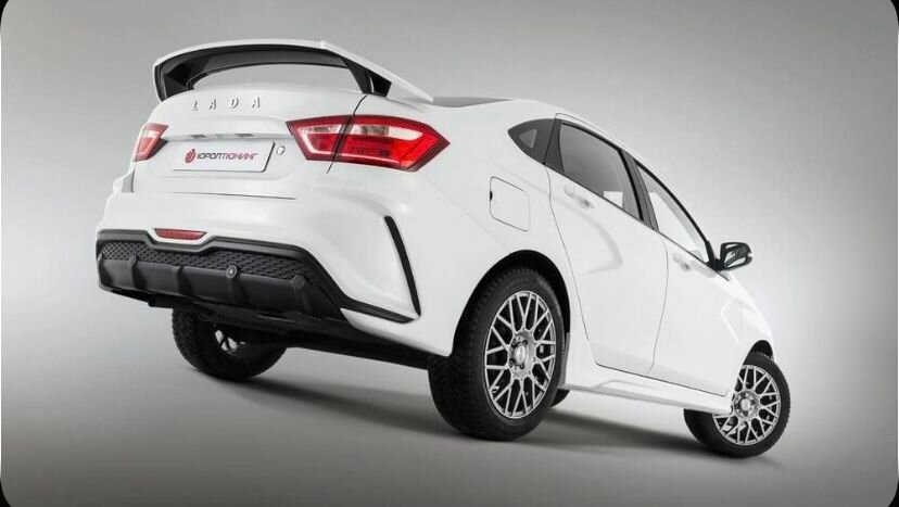 Антикрыло на Весту седан неокрашенный