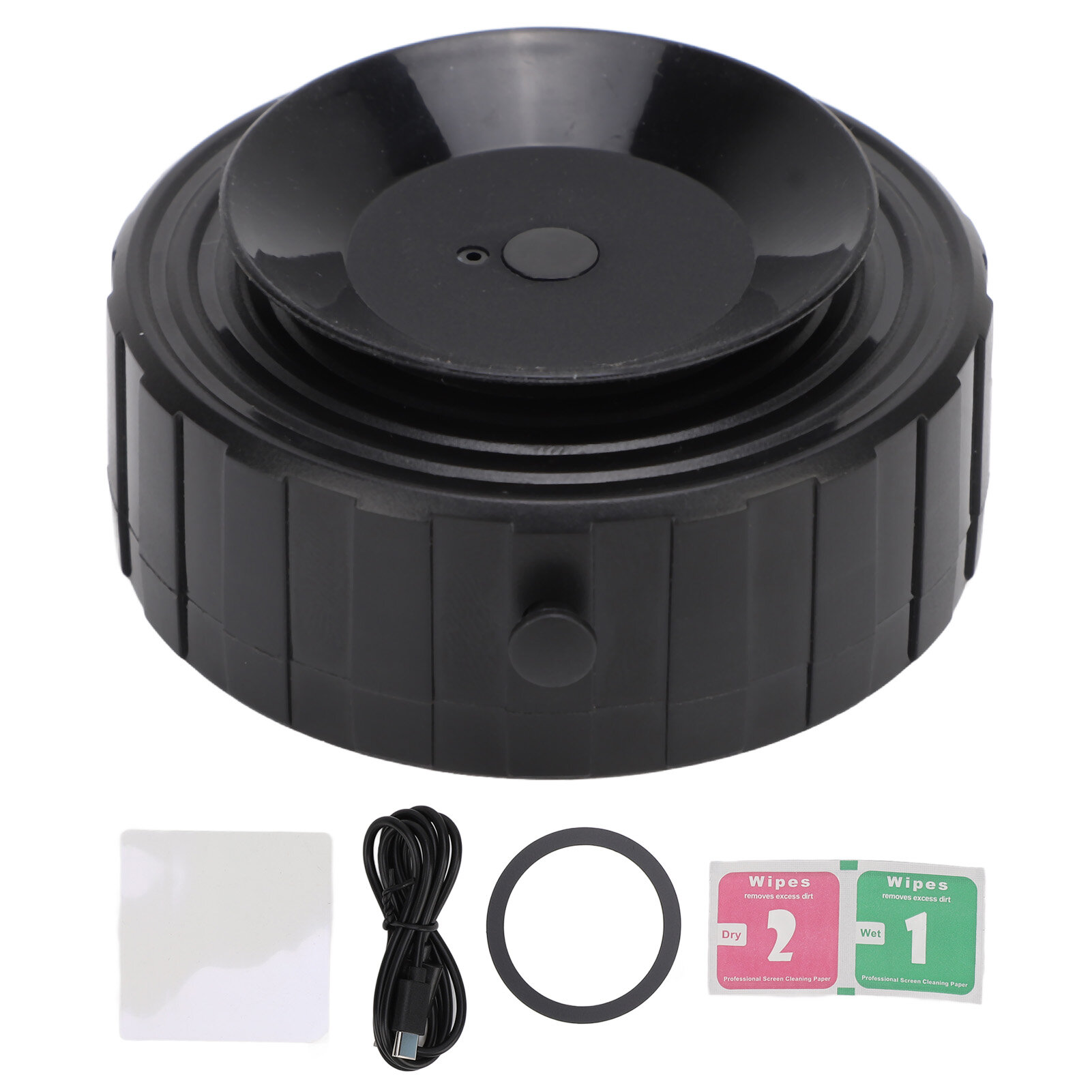 Магнитное крепление для телефона на присоске. Для стены, стекла, авто, кухни, спортзала. Черное