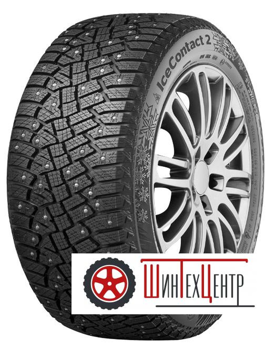 Шины Continental 195/65 R15 Icecontact 2 Kd 95T Шипы для всех типов автомобилей Зимняя