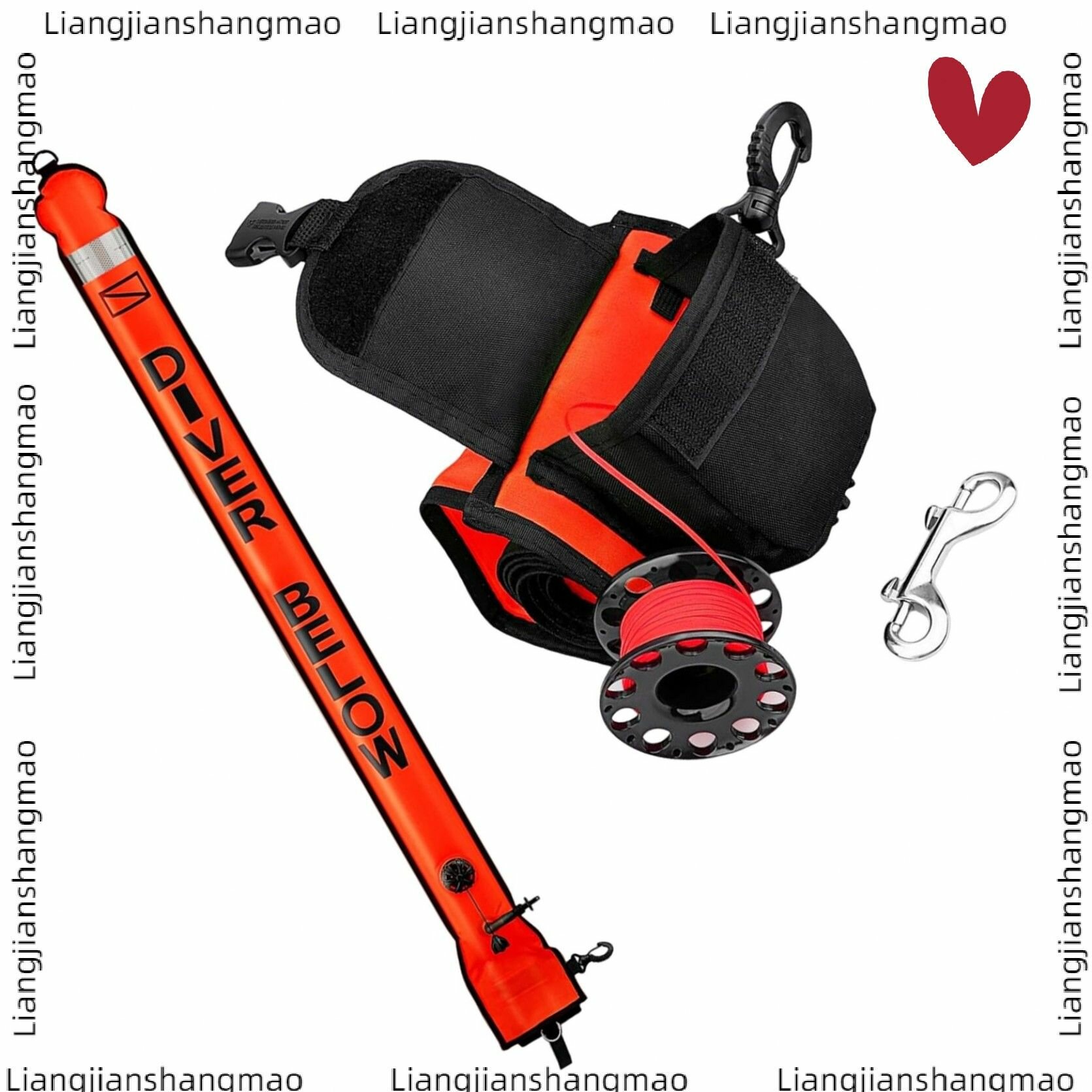 Маркерные буи для дайвинга с открытым дном и катушкой