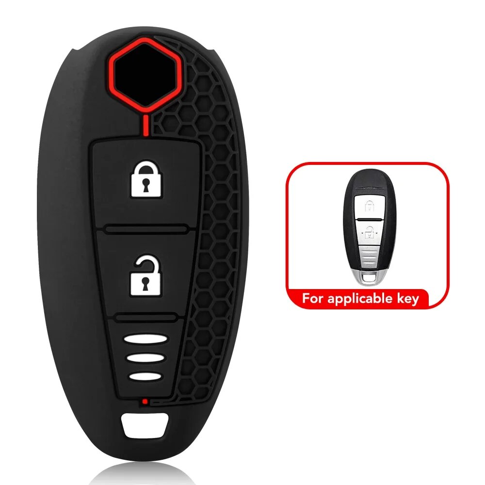 Силиконовый чехол для ключей, чехол для защиты кожи, держатель для SUZUKI Swift Sport SX4 SCORSS grand vitara, аксессуары для дистанционного автомобиля