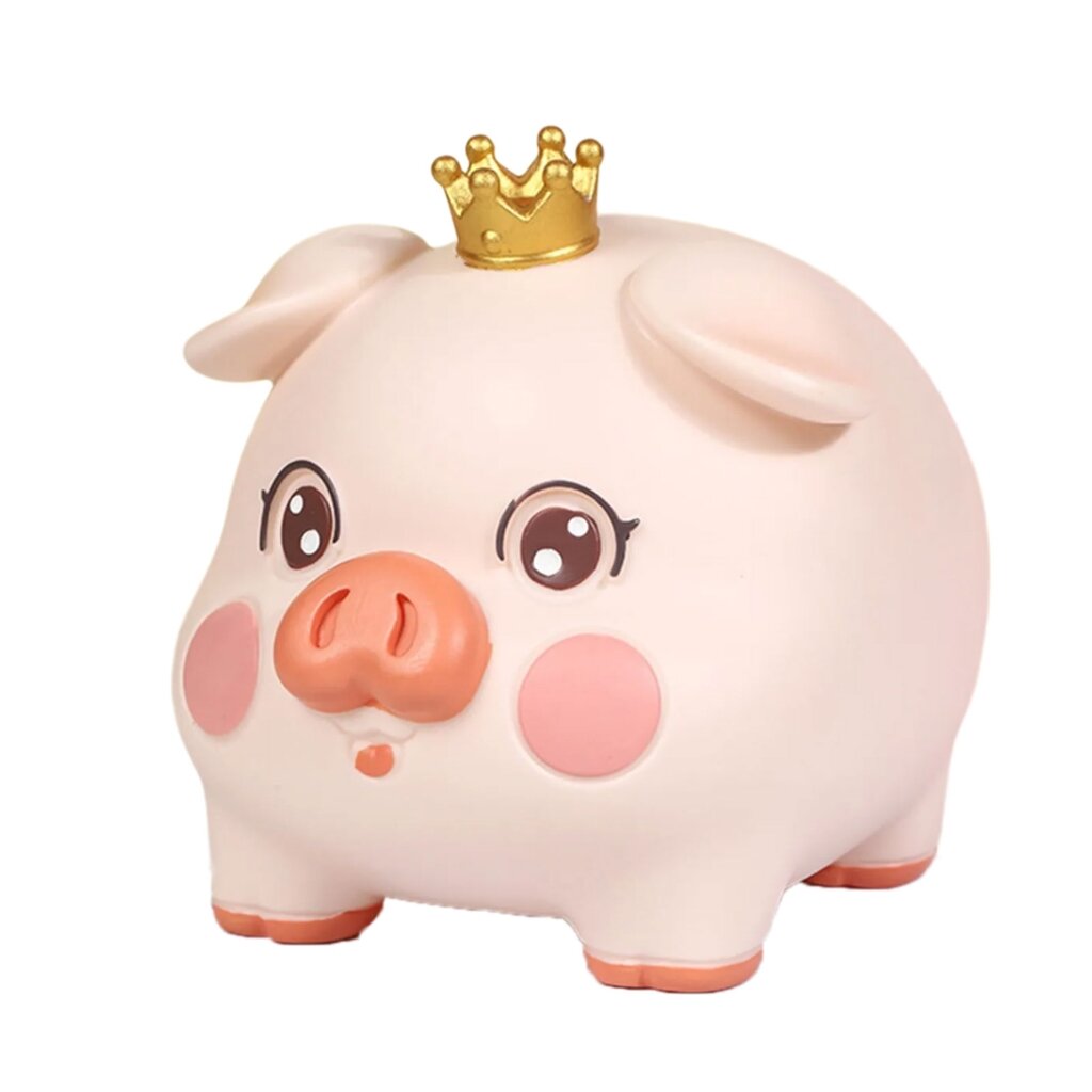Творческая милая свиноводная статуя Деньги Пожилки для детей мультипликационные животные нерушимые монет