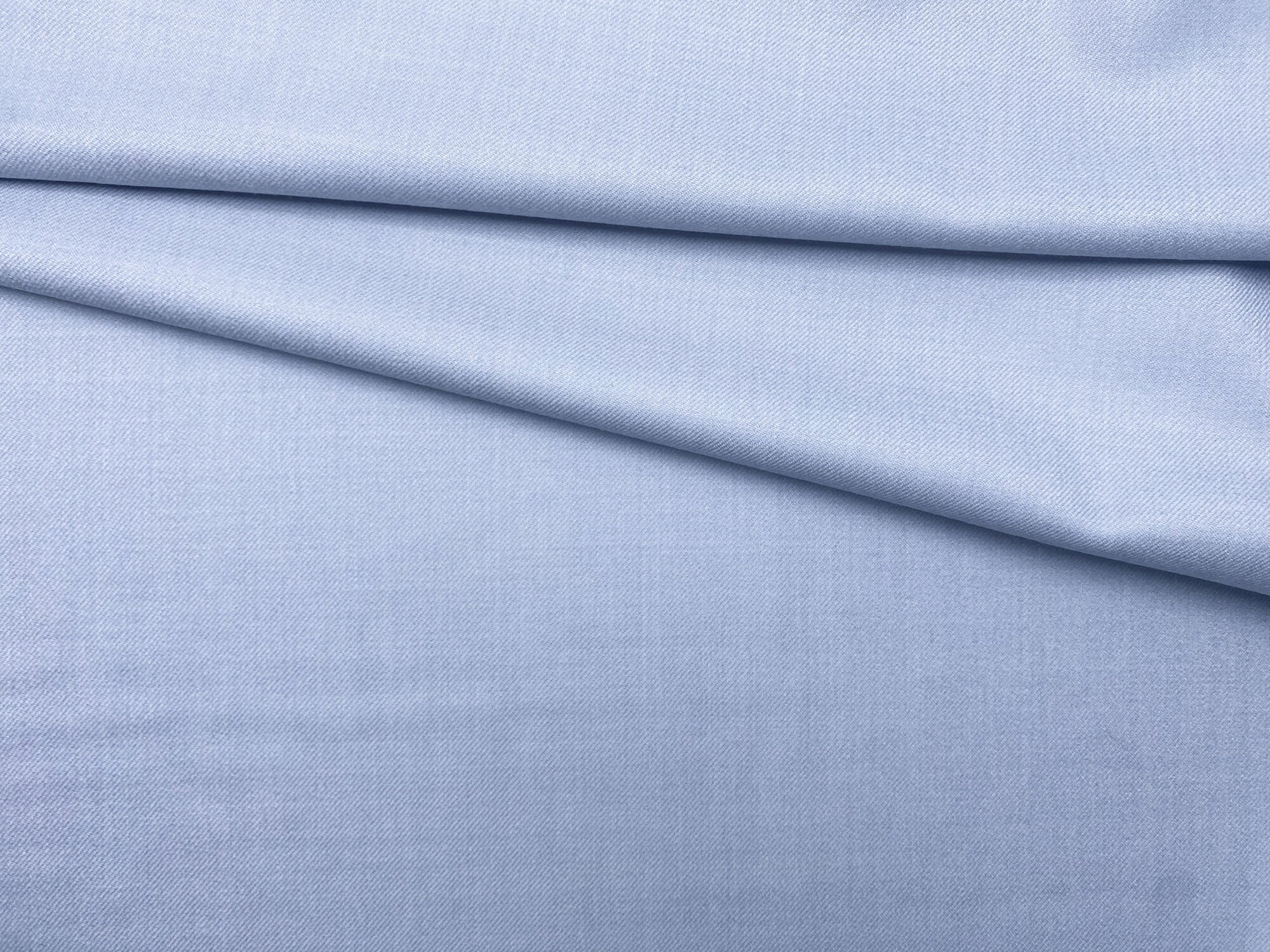 Ткань Костюмная серо-голубого цвета 49699