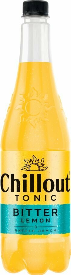 Тоник CHILLOUT Bitter Lemon Лимон и хинин газированный, 0.9л