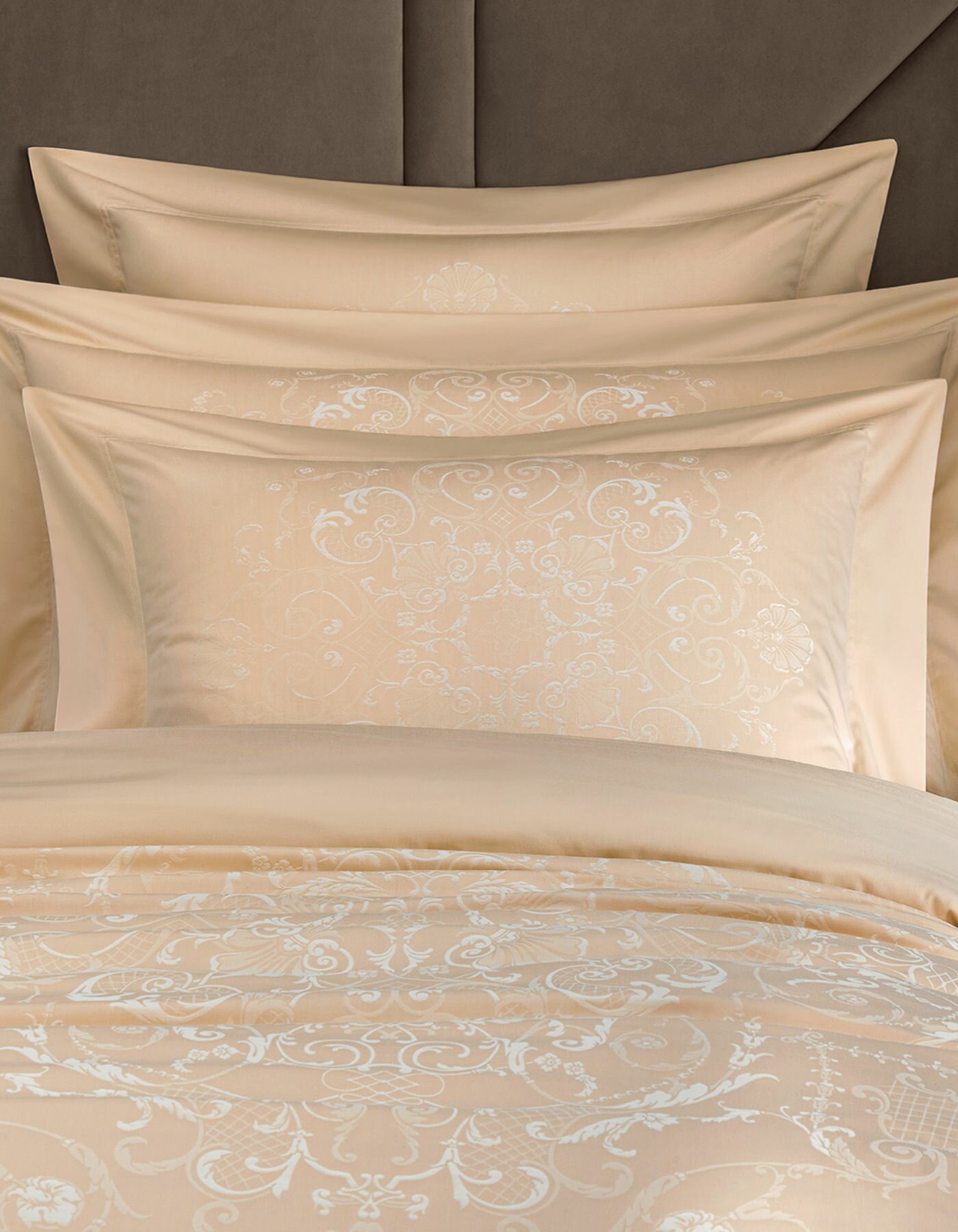 Togas Наволочка 50х70 "Лучизано" сатин, хлопок, бежевый