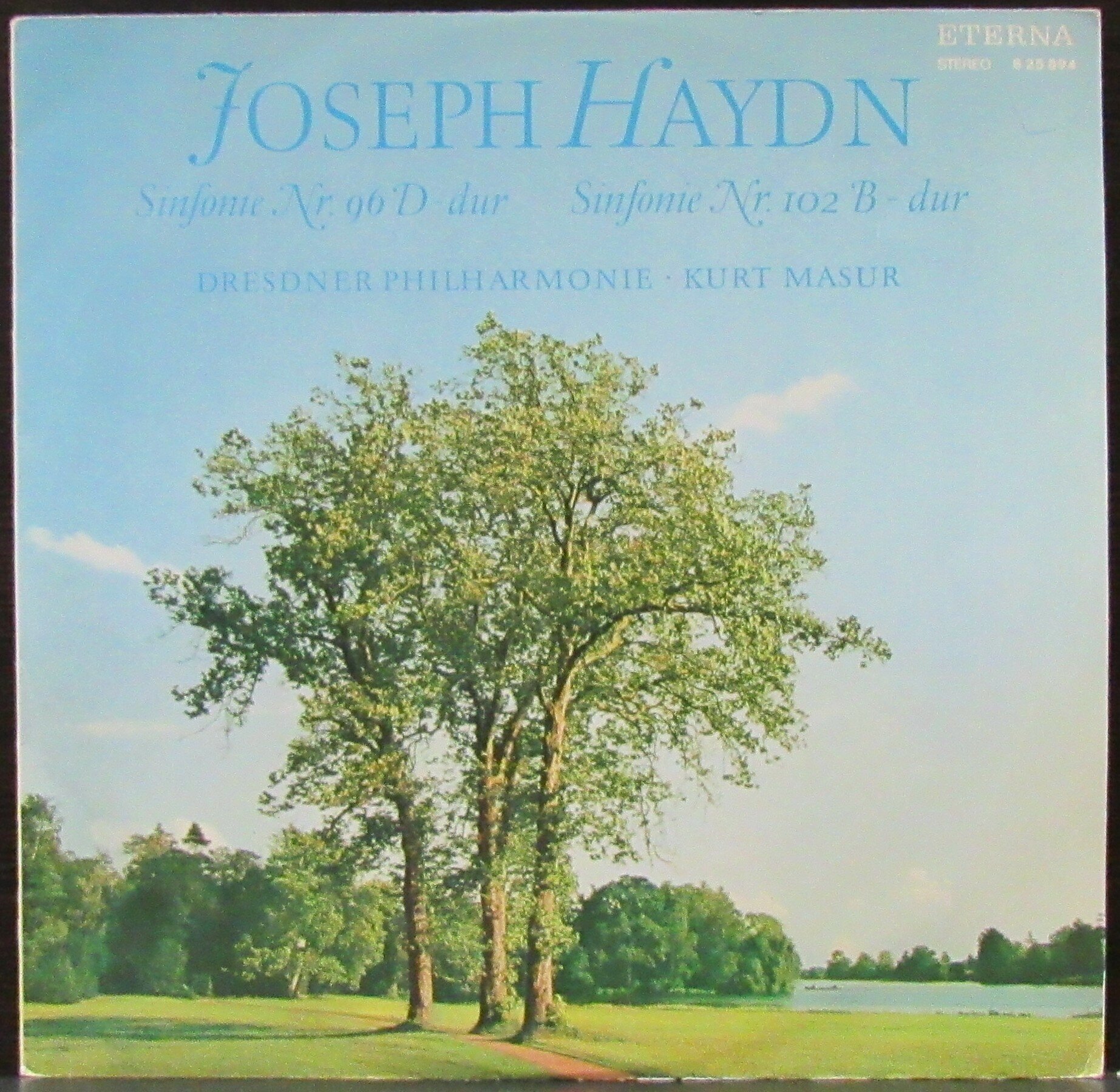 Haydn Joseph "Виниловая пластинка Haydn Joseph Sinfonie Nr.96 D-dur/Sinfonie Nr.102 B-dur"