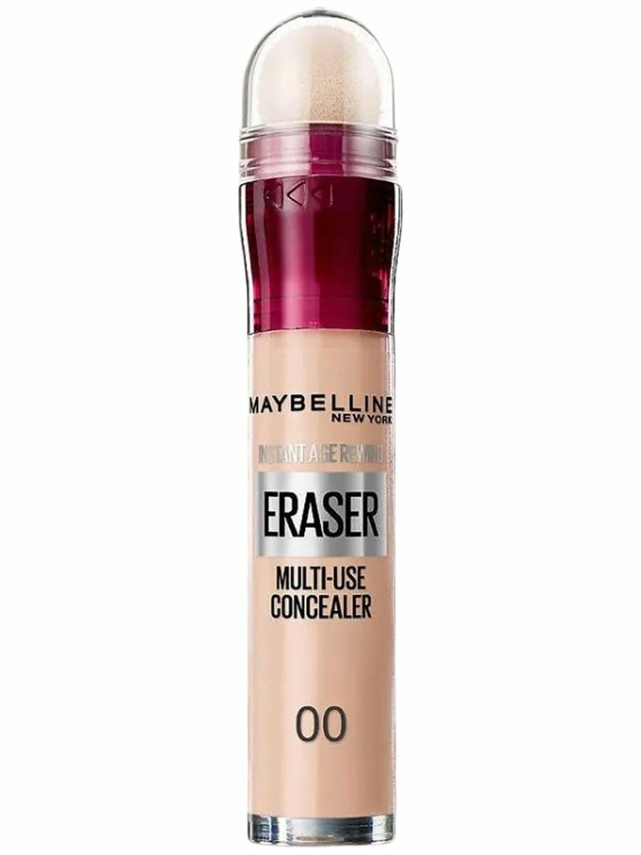 Maybelline Консилер для лица и глаз Instant eraser 00 Слоновая кость