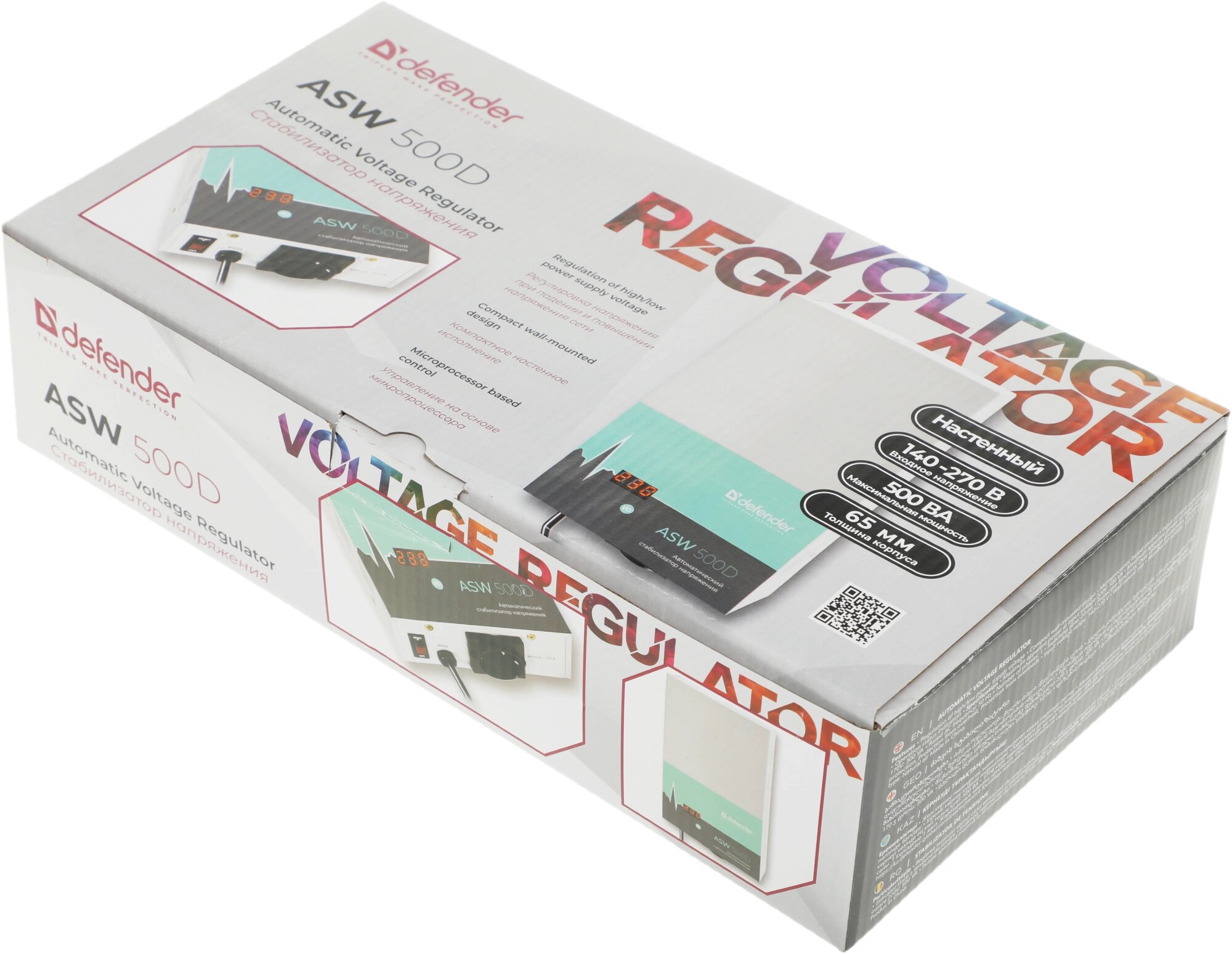 Стабилизатор напряжения 220в (99044) ASW 500D