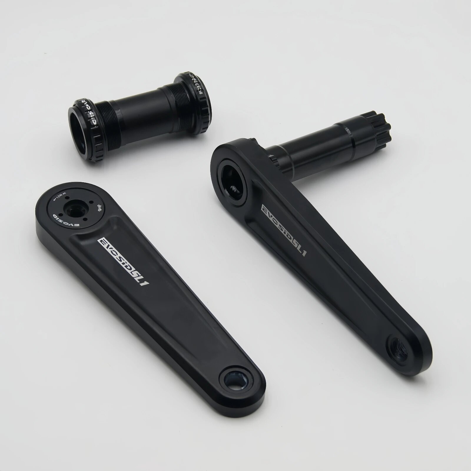 Шатуны EVOSID SL1, 170mm, черные, 1x10/11/12