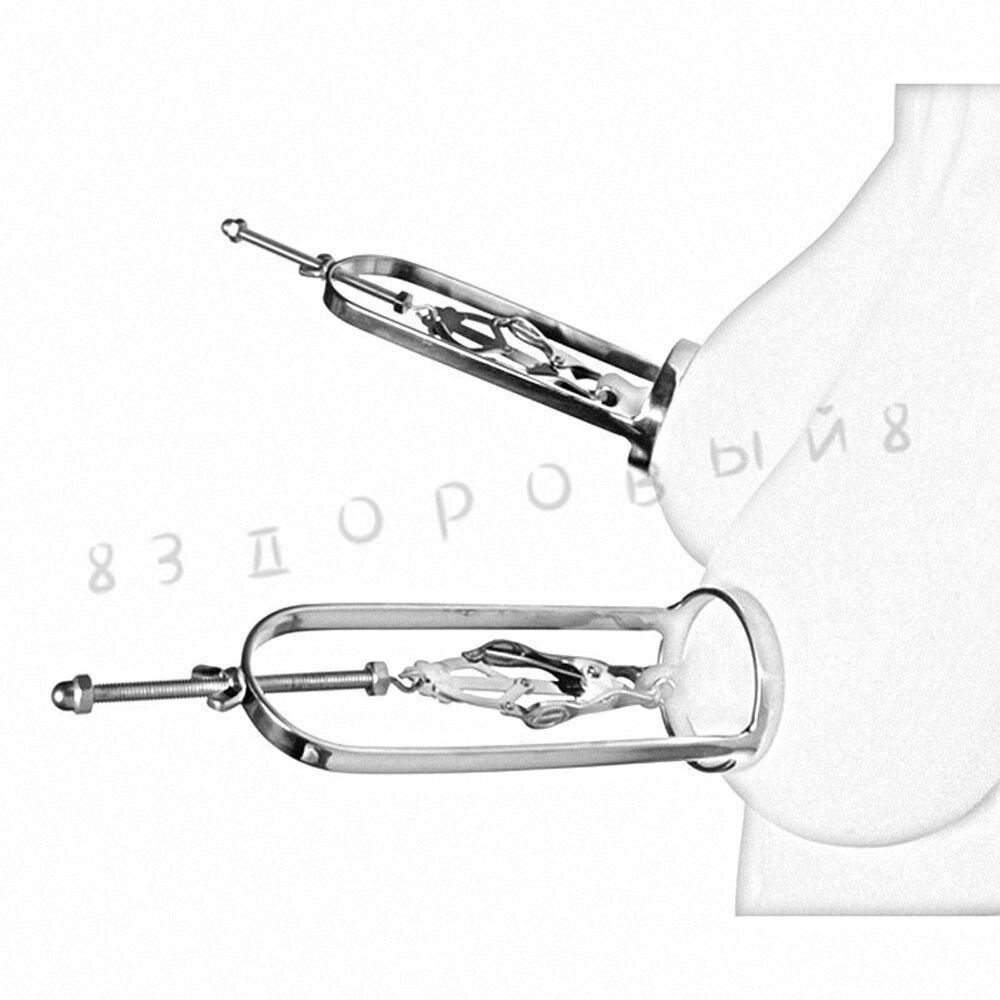 БДСМ, Зажим для сосков для мужчин и женщин, регулируемый тренажер для груди, коррекция сосков, стимулирующие эротические товары для взрослых