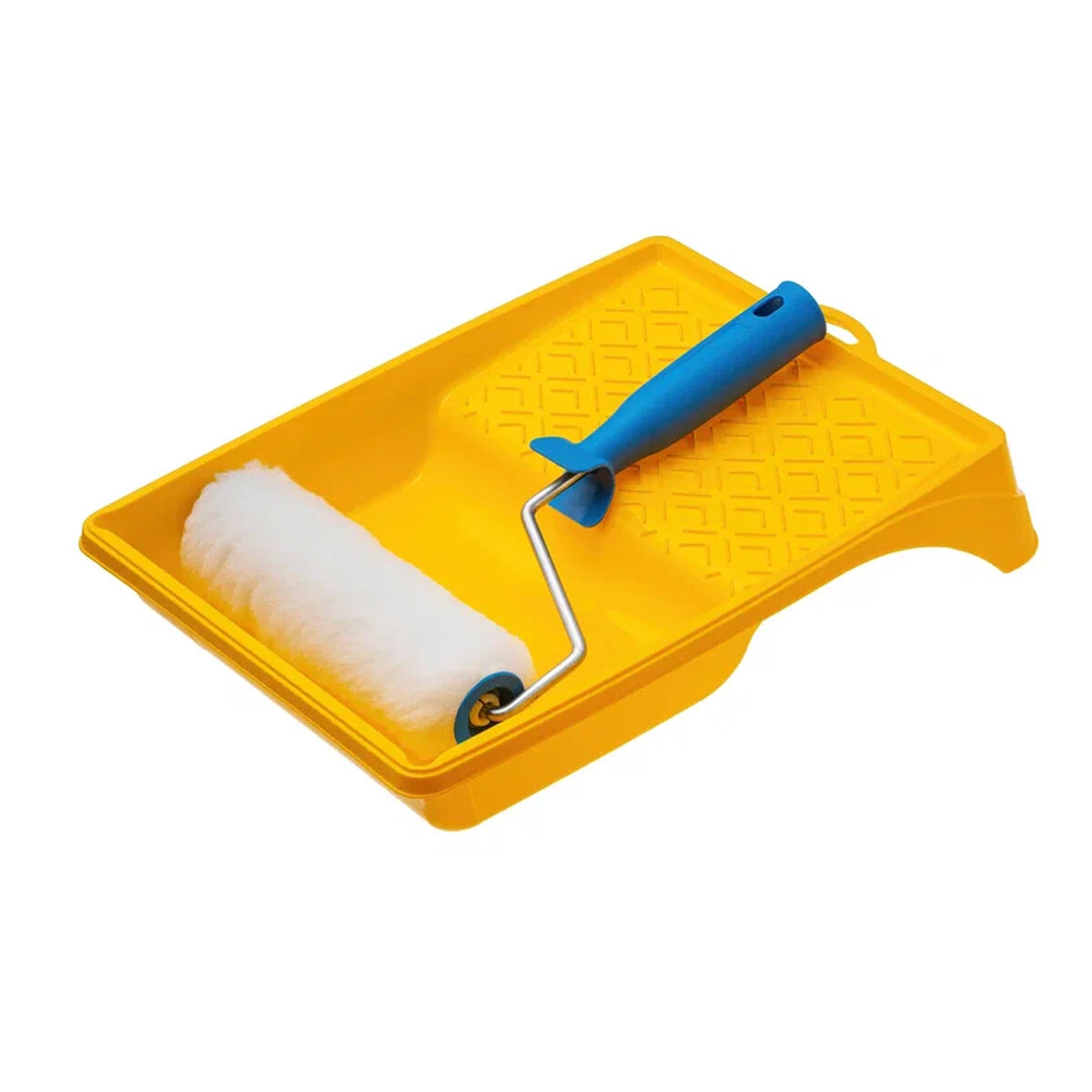 Набор малярный Акор Стандарт, валик меховой D50 x 180 мм с ванночкой