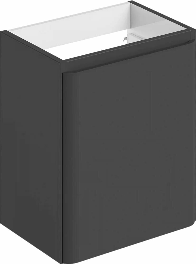 Тумба под раковину без столешницы Itana Roberto 50 подвесная, графит
