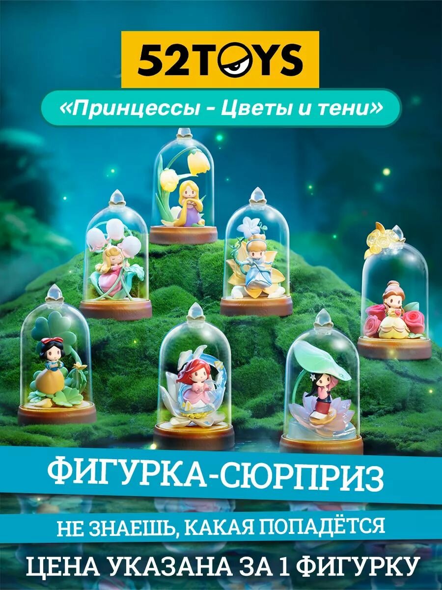 Игрушка фигурка Принцессы Дисней в сюрприз боксе 1шт