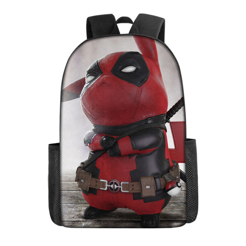 Рюкзак Spot Deadpool Marvel Сумка Marvel Deadpool Периферийные устройства Deadpool Сумка-рюкзак с Бэтменом