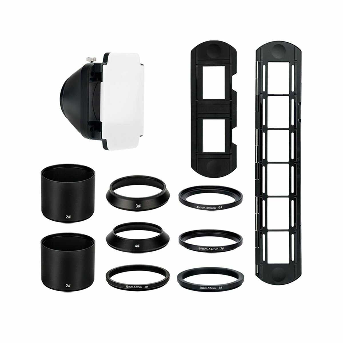 Набор Адаптеров Для Оцифровки 35-Мм Пленки, Сканирующий Аксессуар (Светодиод Не Входит В Комплект)