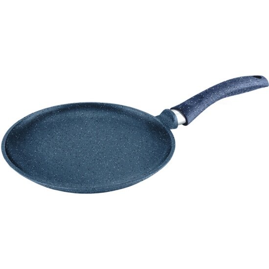 Сковорода блинная Нева Металл Посуда Природные минералы "Сибирь" 24 см, алюминий (246224)