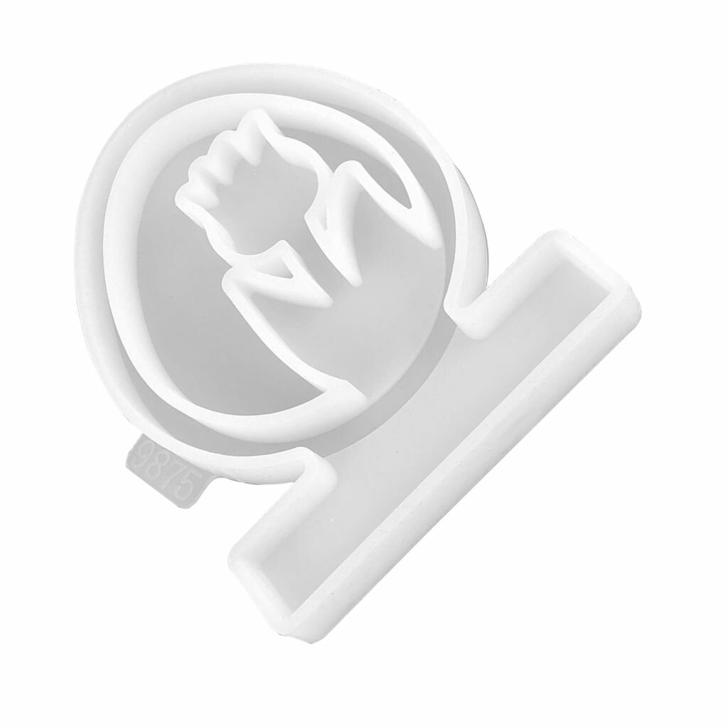 Аксессуар для Пасхи, Силиконовая форма с вырезами - тюльпан, 1 комплект