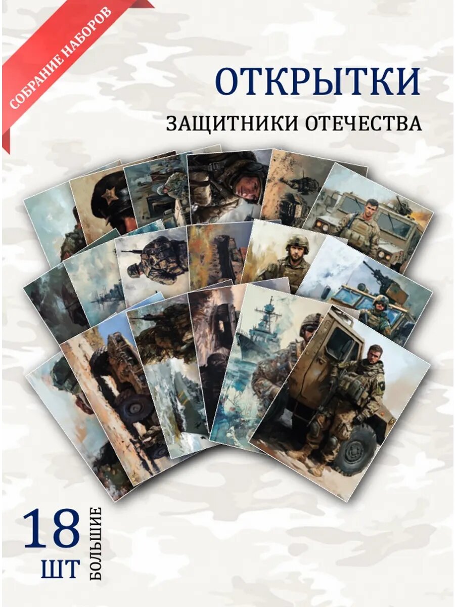 А6 открытки к 9 мая СССР солдату фронтовые