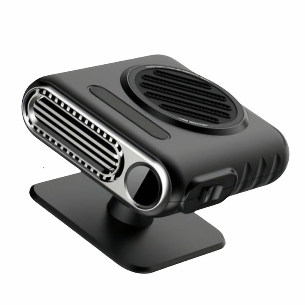 Автомобильный обогреватель 12V24V для защиты от запотевания нагревательный вентилятор без цифрового дисплея-12V