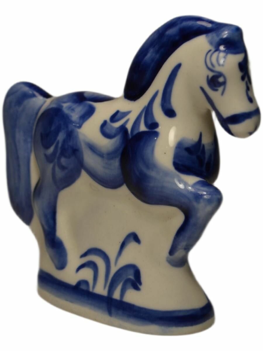 Гжель фигурка Лошадки