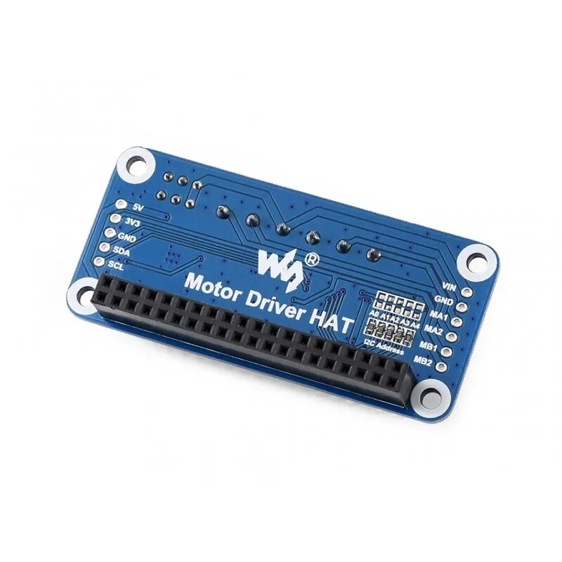Waveshare, шляпа драйвера двигателя для Raspberry Pi, интерфейс I2C — фото 1