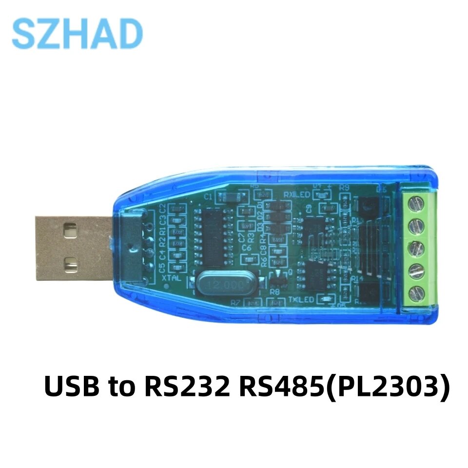 Промышленный конвертер USB-RS485 SZYTF RS232 RS485(PL2303)