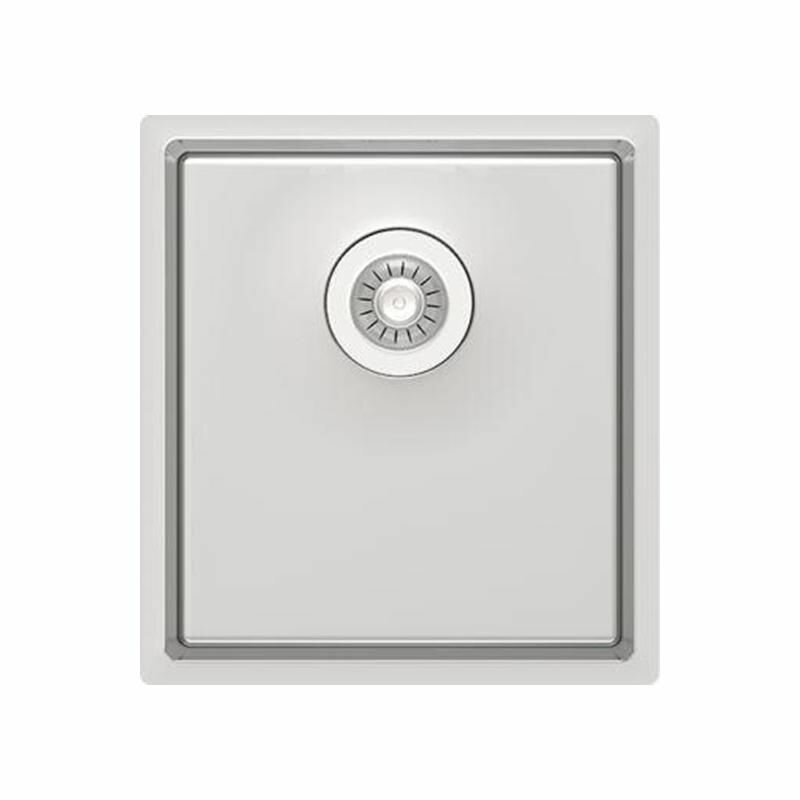 Кухонная мойка Florentina Оптима-HM 440х440х205 мм OHM.400.400. B.10. S.10, нержавеющая сталь