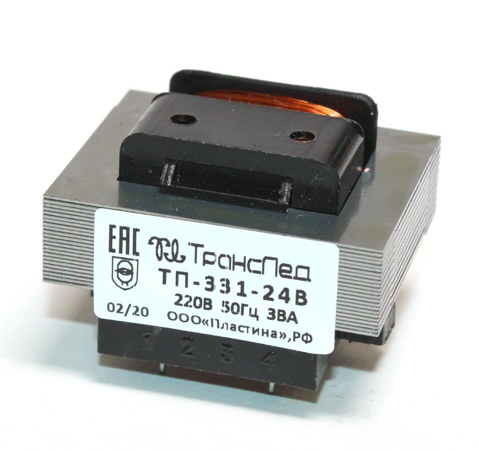 Трансформатор силовой ТП-331 (3 Вт) 24В
