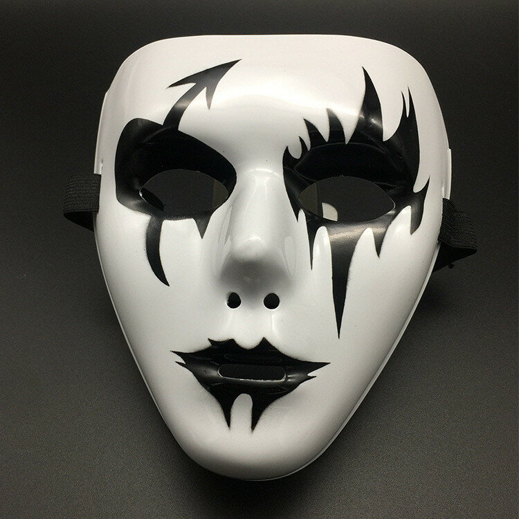 Plastic face masks for halloween premium quality featuring creepy designs for costume fun style 12