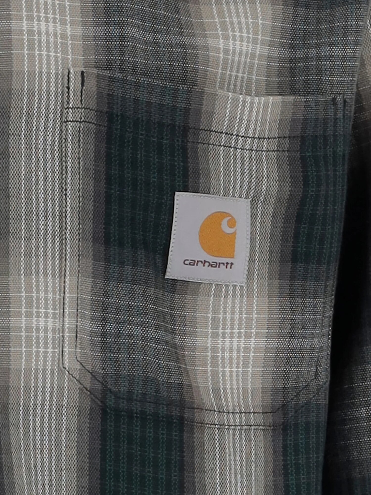 Рубашка Carhartt WIP Harlin, размер XL, зеленый, — фото 1