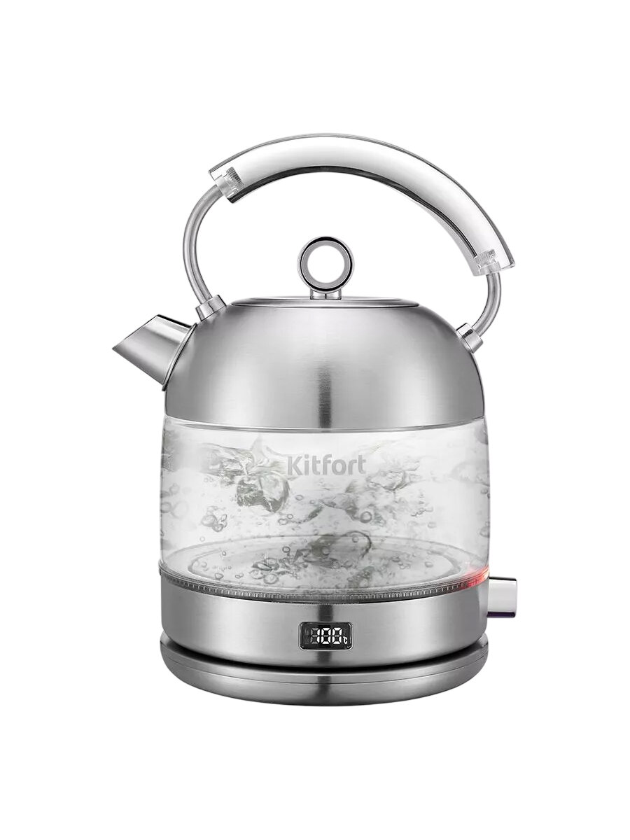 Электрический чайник Kitfort КТ-6172, механический, подсветка, автоотключение