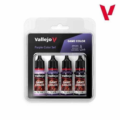 Набор красок Game Color - Purple Color Set Vallejo 72382