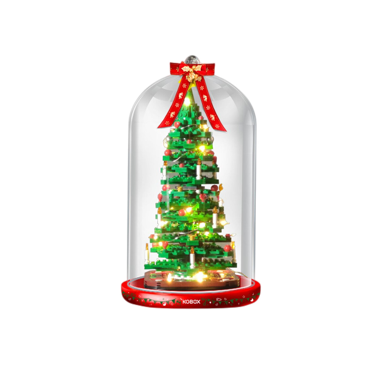 Лего Креативные Рождественские деревья и стильный дизайн коробки с стеклянной лампой и оттенком null