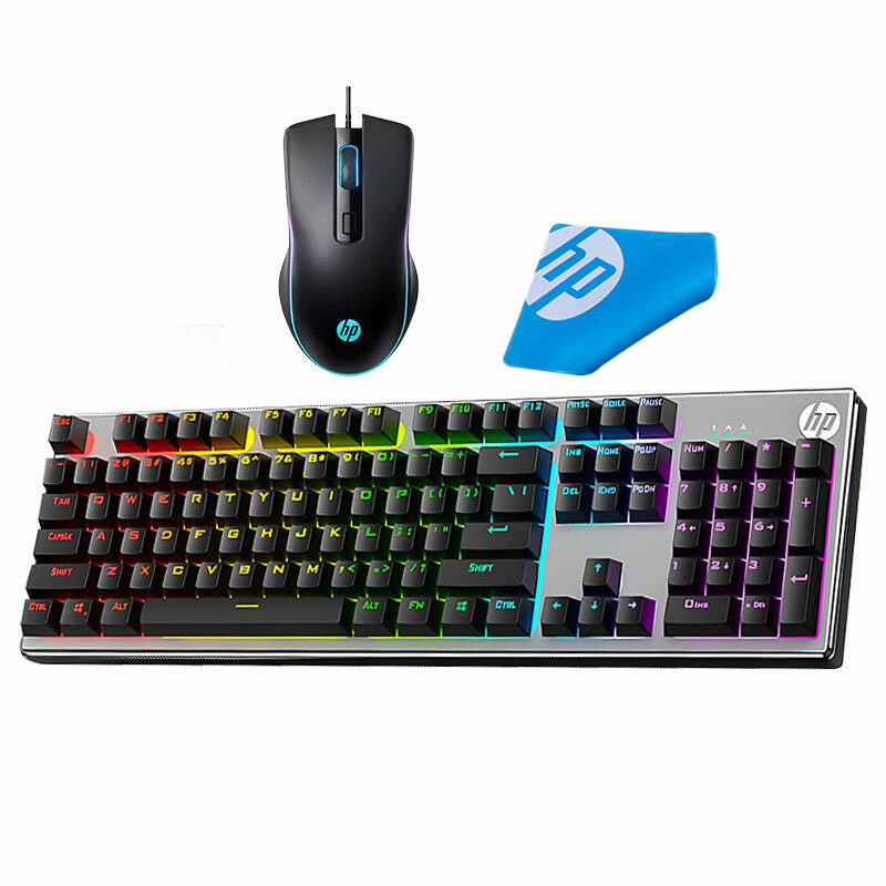 Комплект клавиатуры и мыши HP, черный, 5804709, беспроводная связь, эргономичный дизайн