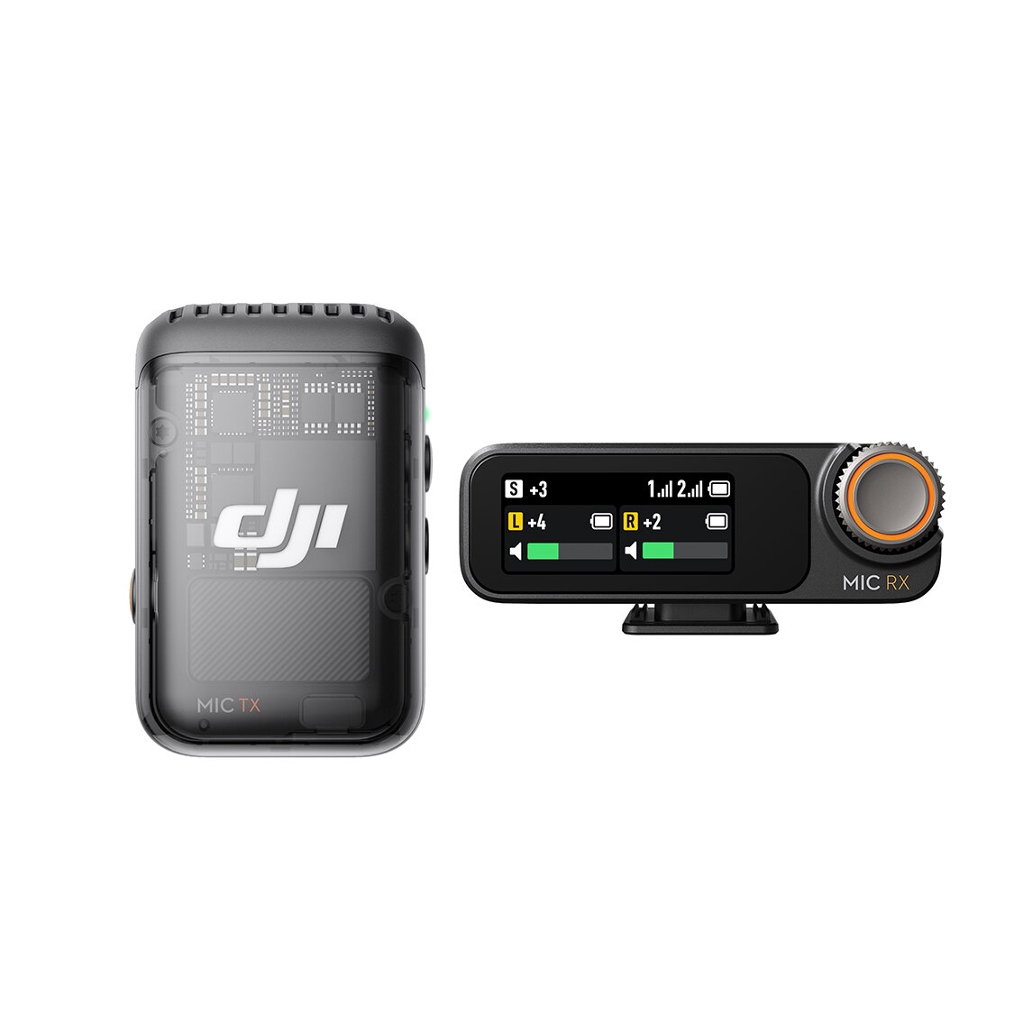 Петличный микрофон беспроводной DJI Mic 2, black, Official Standard Kit