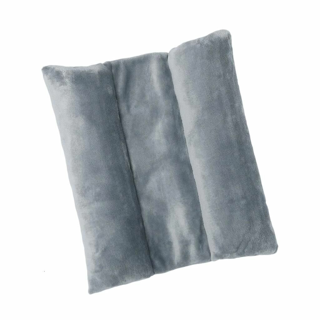 (1шт) Мягкая подстилка для кролика, теплый коврик для сна-серый