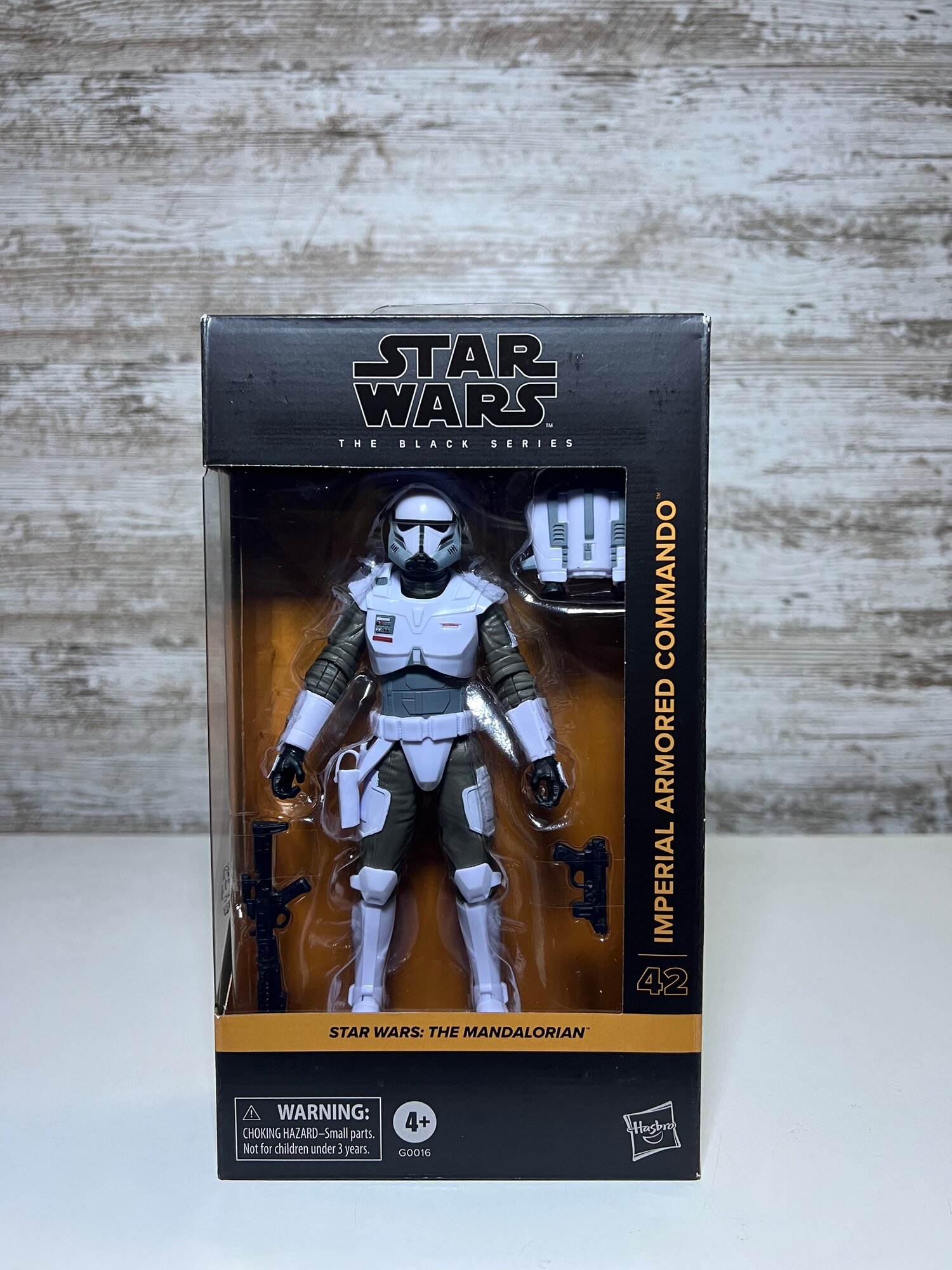 Фигурка Имперский бронетанковый коммандос, Звездные Войны, Imperial Armored Commando, Star Wars, 16 см от Hasbro