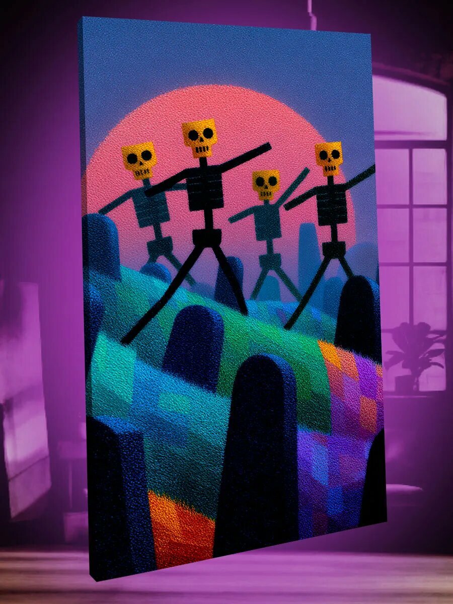 Интерьерная картина Страшная