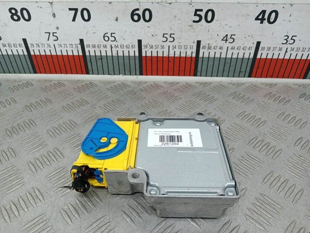 Блок управления Air Bag Volkswagen Sharan 2 7N0959655C арт. 2267202
