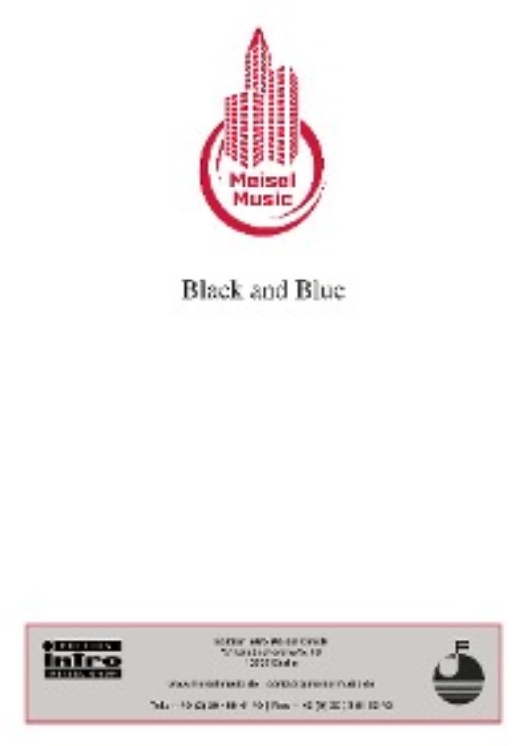 Black and Blue [Цифровая книга]