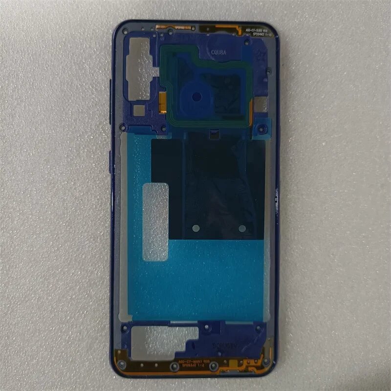 Средняя рамка для Samsung Galaxy A60 Средняя рамка корпуса Запчасти для ремонта лицевой панели