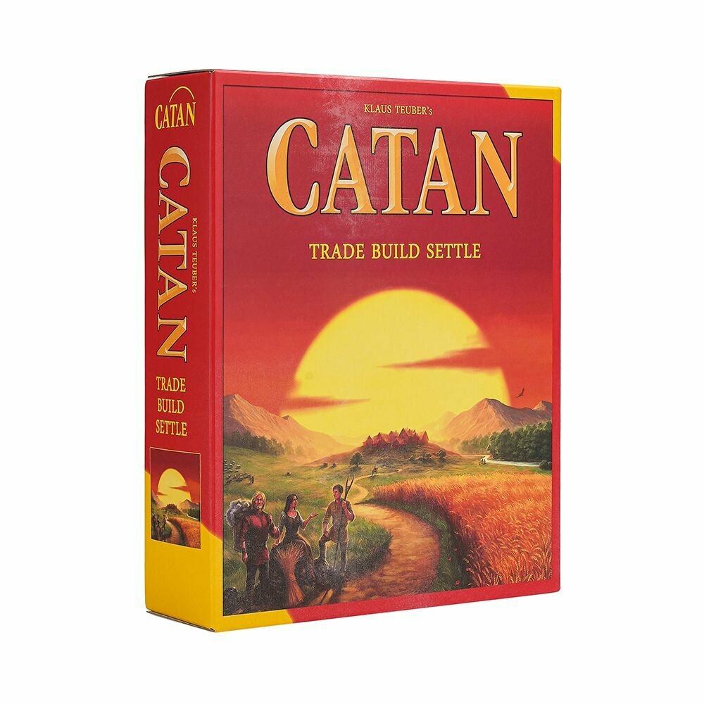 Настольная игра Catan: Колонизаторы Пластиковая версия английская версия