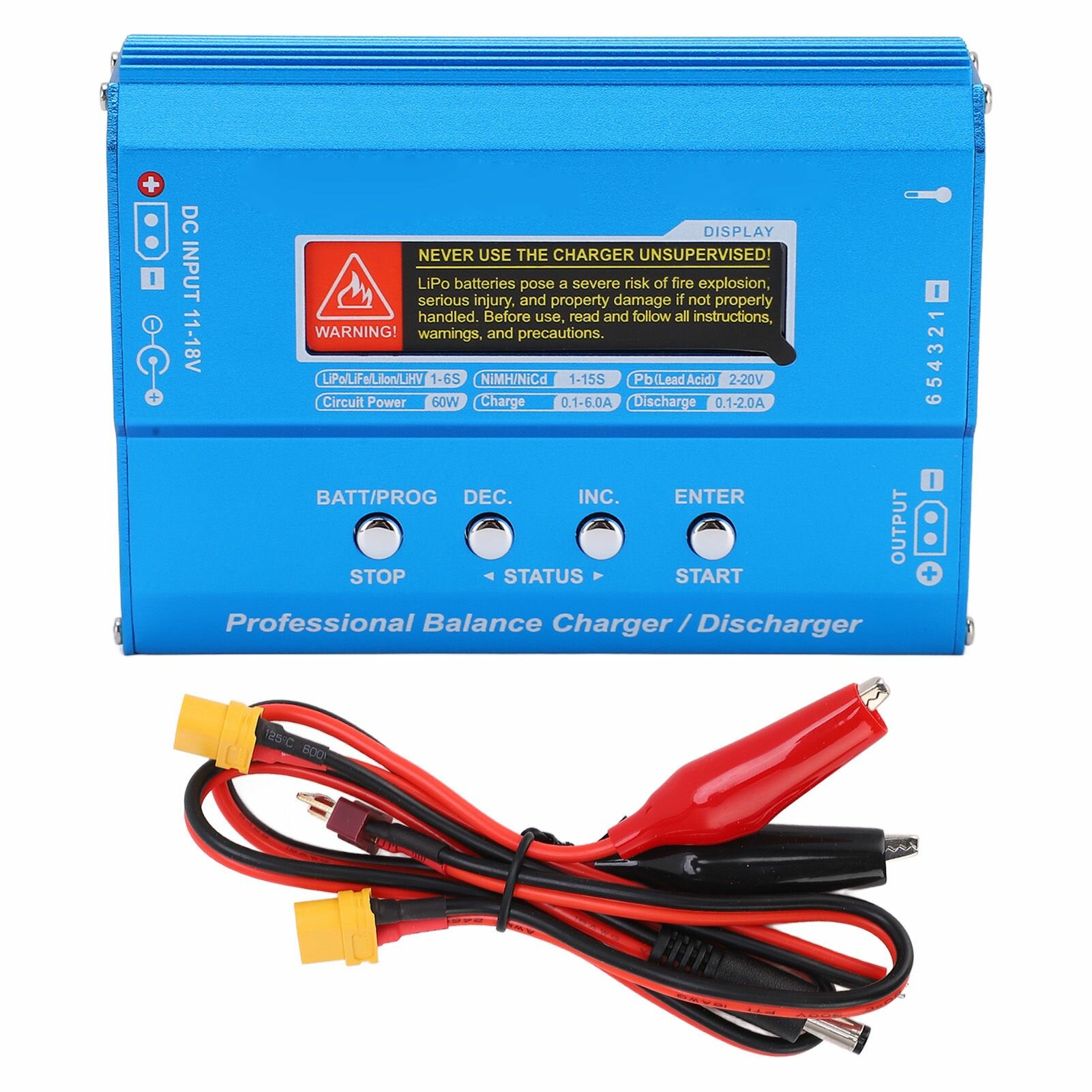 B6 V2 Lipo Балансное зарядное устройство и разрядник Интеллектуальное балансное зарядное устройство для LiPo LiFe Liion 60W 6A