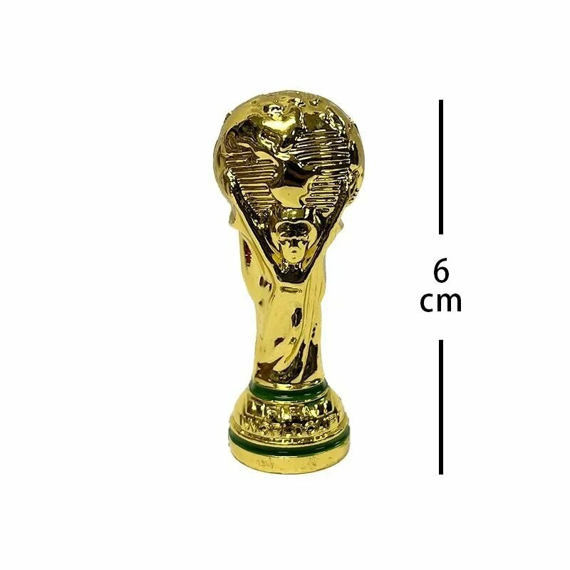 Мини-трофей Чемпионат мира по футболу FIFA Подарок болельщикам 6 см