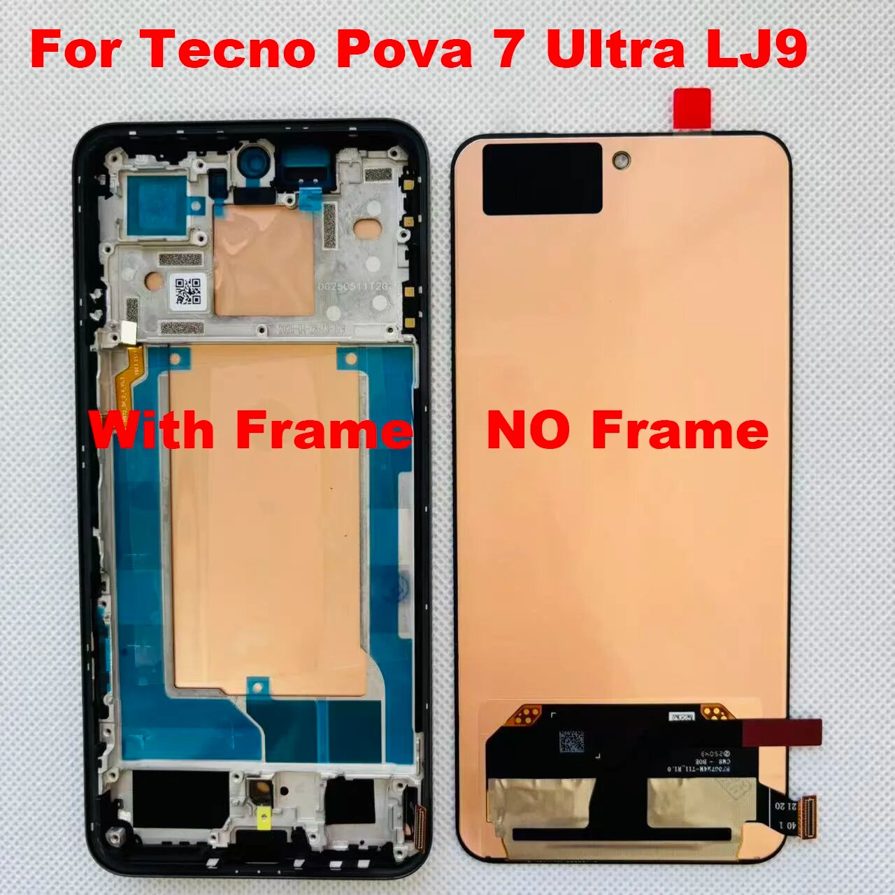 Tecno Pova 7 Ultra LJ9, AMOLED 6.67", серебристая рамка